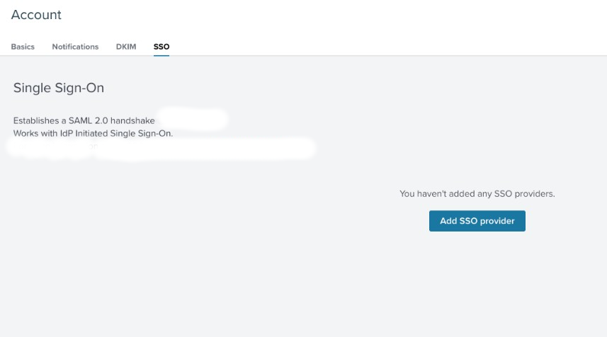 Using single sign-on (SSO) – Email Marketing Self Help