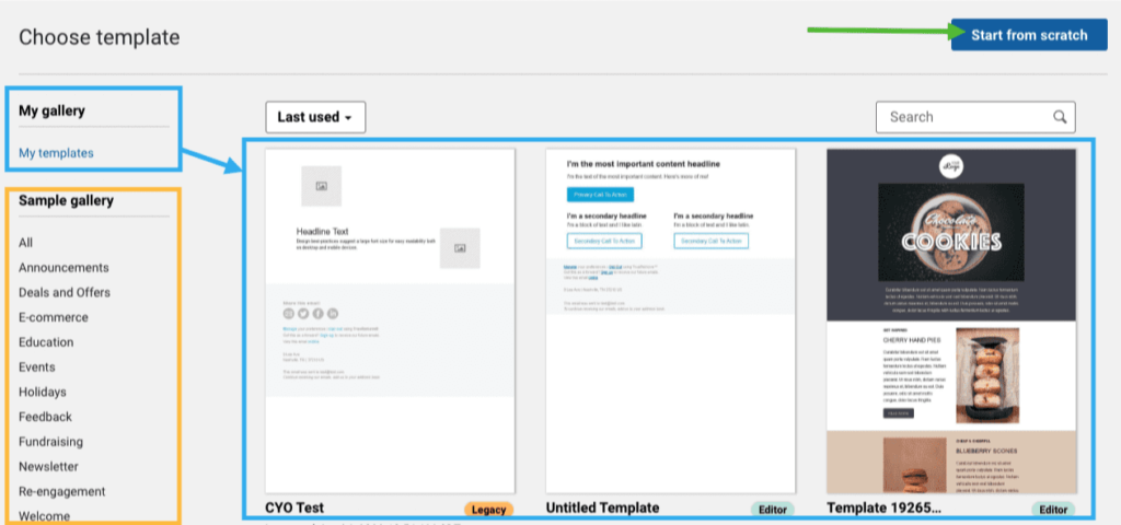 Using the Template Builder in HQ – Email Marketing Self Help